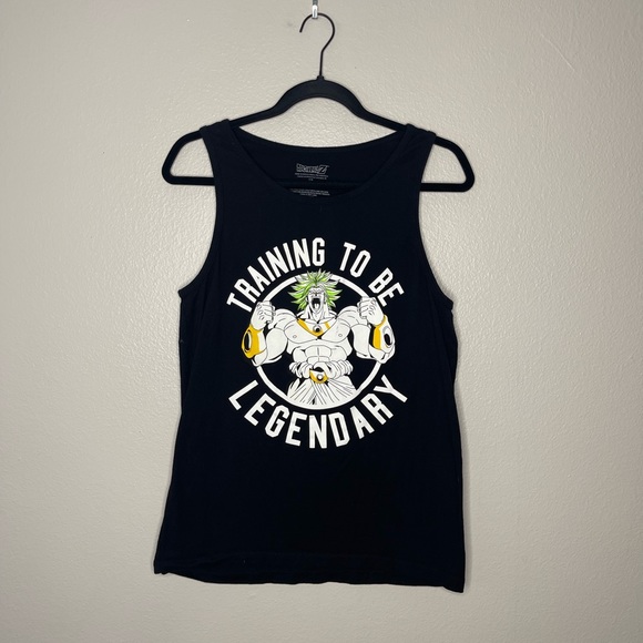 Dragonball Z | Tops | Dragonball Z Black Training To Be Legendary ...